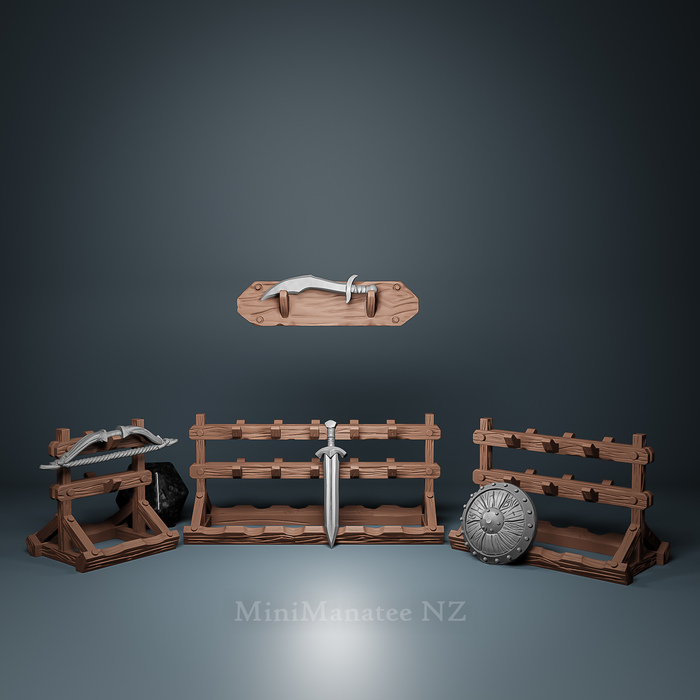 Artisan Guild Weapon Racks Mini Manatee New Zealand